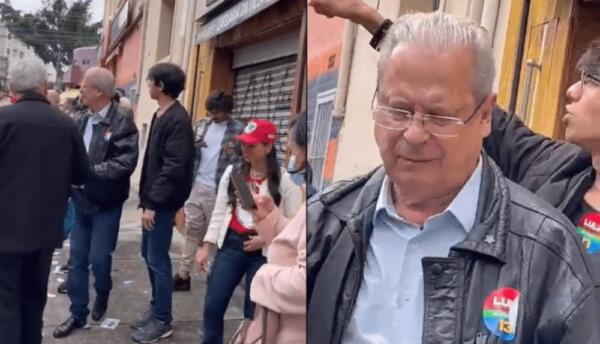 Zé Dirceu ressurge em campanha e é chamado de “bandido” na rua - O Presente