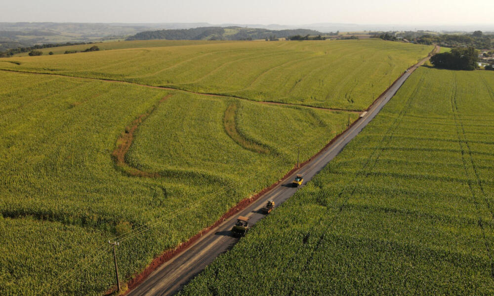 Trecho de estrada rural em São Roque é asfaltada – O Presente