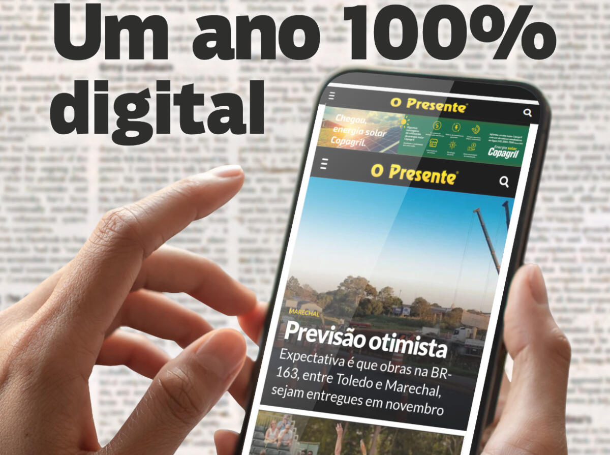 O Presente comemora um ano no formato 100% digital - O Presente