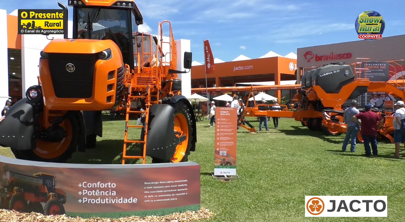 Jacto apresenta inovações em máquinas no Show Rural - O Presente